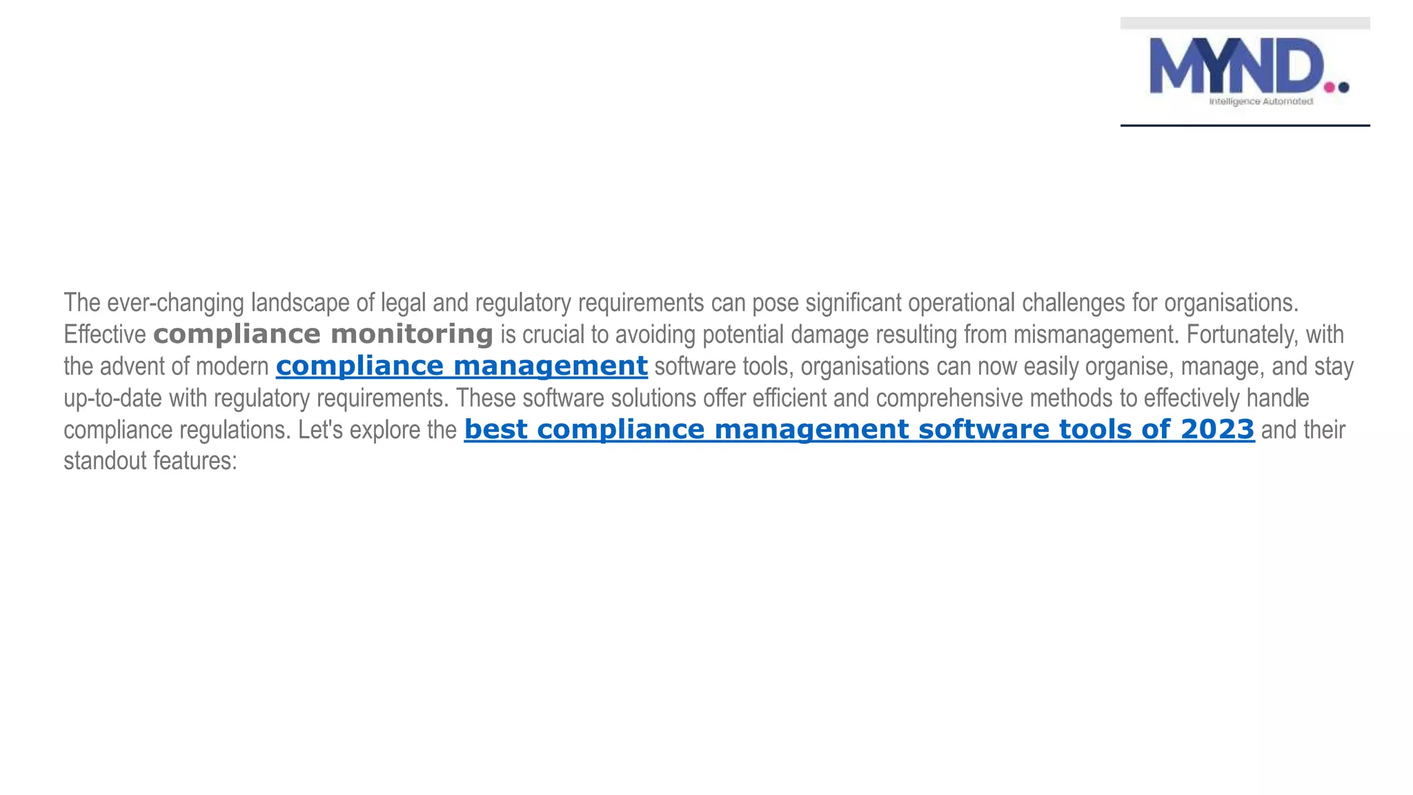 Best Compliance Management Software Tools of 2023.pptx