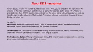 BEST COMPUTER INSTITUTE IN DELHI ....... | PPT