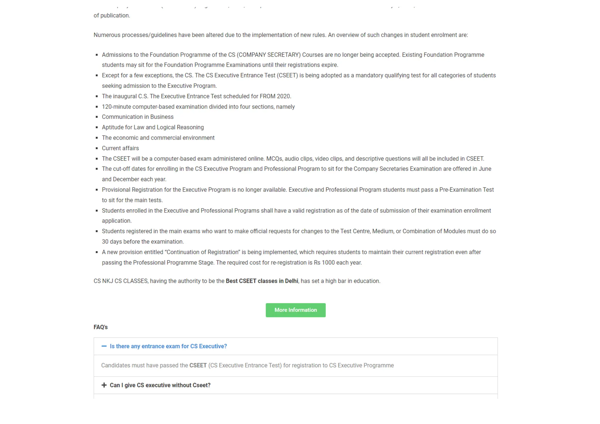 Demystifying the CS Executive New Syllabus 2024 | PPT