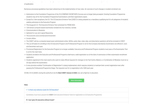 Demystifying the CS Executive New Syllabus 2024 | PPT