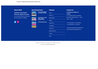 Demystifying the CS Executive New Syllabus 2024 | PPT