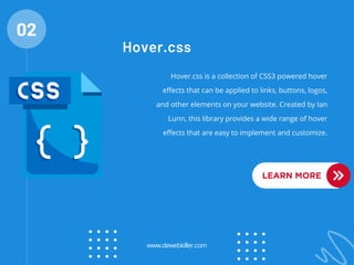 Best CSS Animation Libraries for Web Developers | PPT