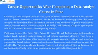 Best Data Analyst Course In Pune With Placement | PPTX