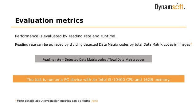 Best Data Matrix Reading SDKs | Dynamsoft Developers | PPT