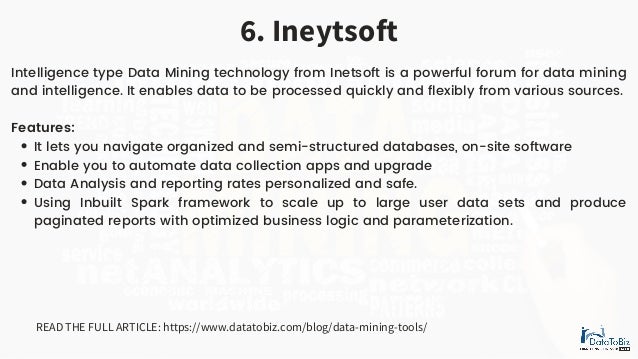 25 Best Data Mining Tools in 2022 | PDF
