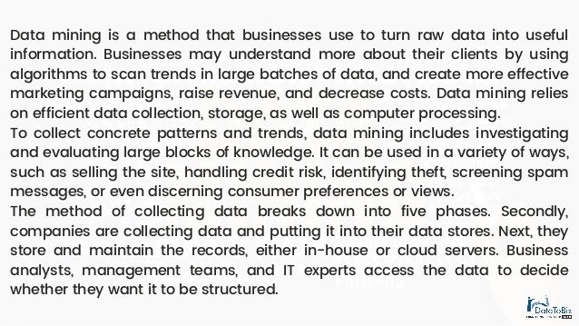 25 Best Data Mining Tools in 2022 | PDF