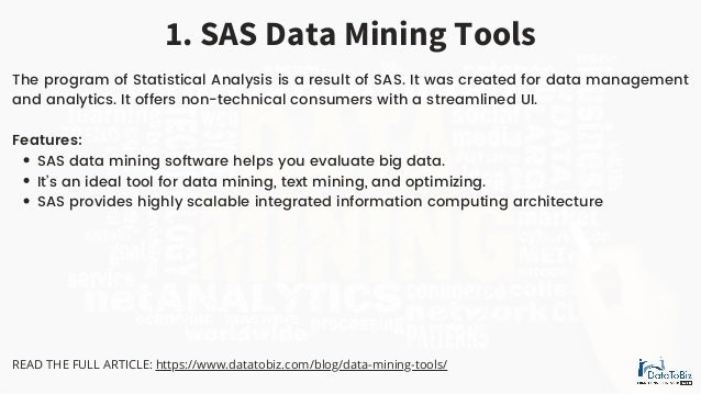 25 Best Data Mining Tools in 2022 | PDF