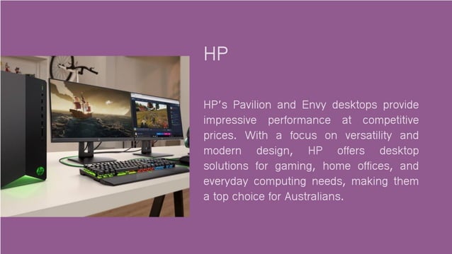 Best Desktop Computer Brands Available in Australia.pptx