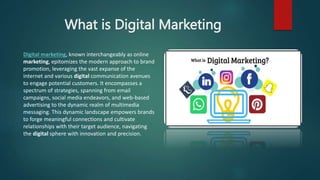 Digital Marketing Course and Training ppt | PPT