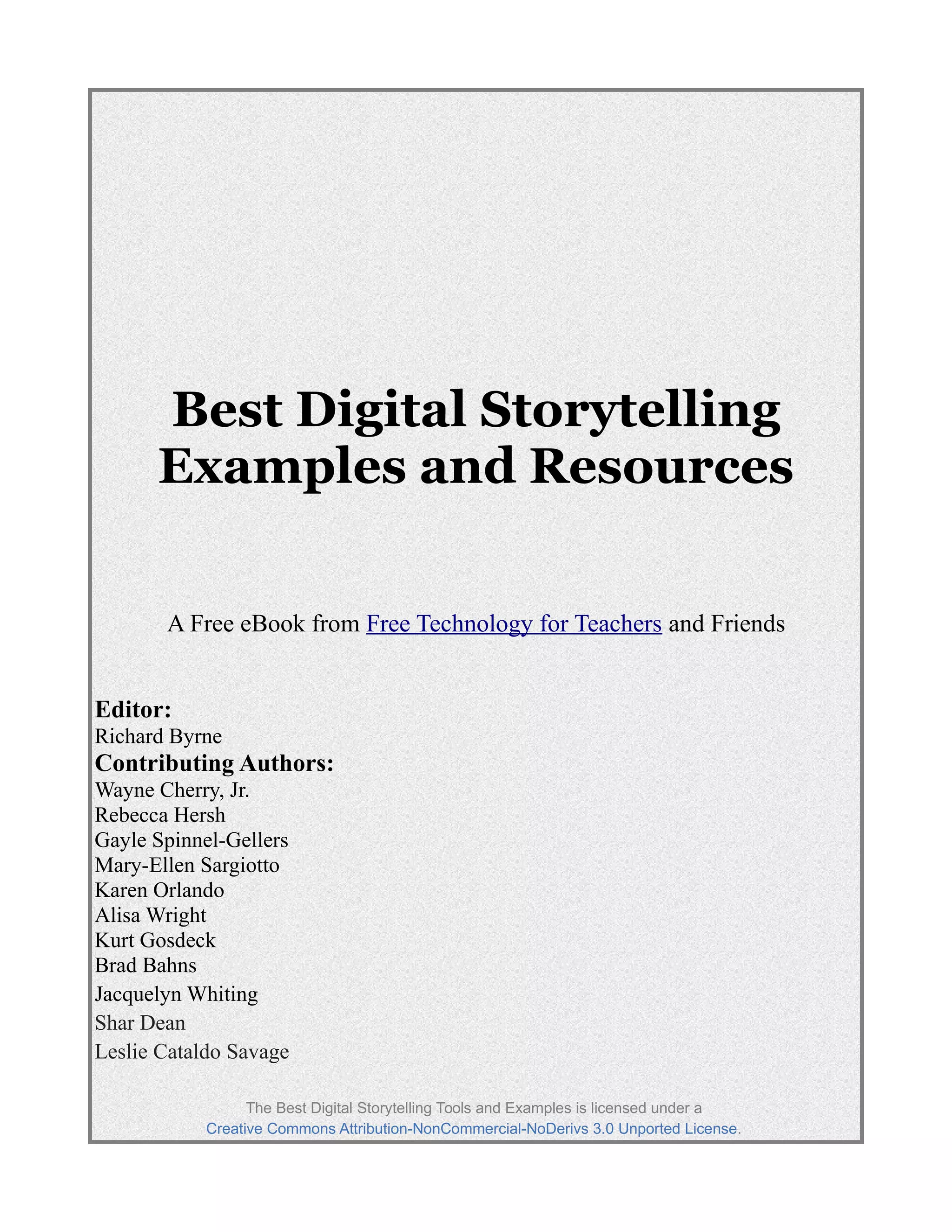 Best digital storytelling pdf | PDF