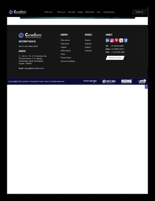 Best Digital Transformation Solutions Company USA - Cuneiform | PDF