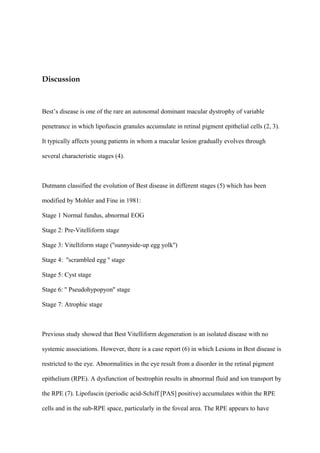 Bests' disease case report | DOC