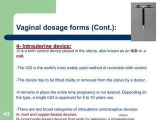 Types of Dosage Forms in pharmaceutics (route of administration) | PPTX