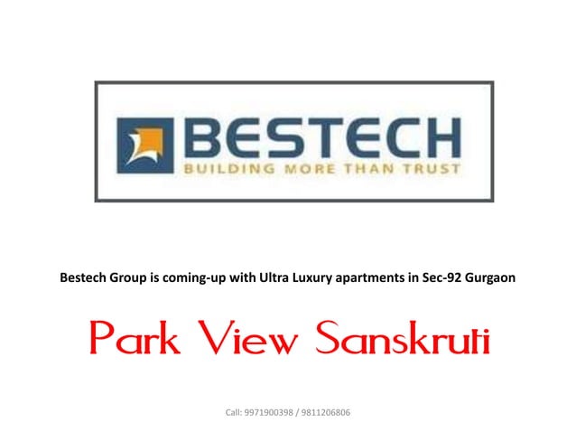Bestech New Project, Sec-92,Gurgaon | PPTX