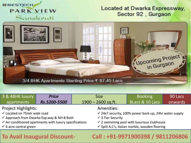 Bestech New Project, Sec-92,Gurgaon | PPTX