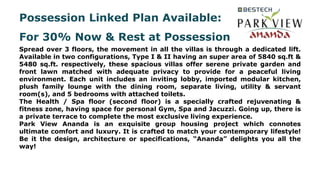 Bestech park view ananda | PPT