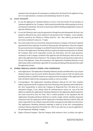 Bestech park view ananda application form | PDF