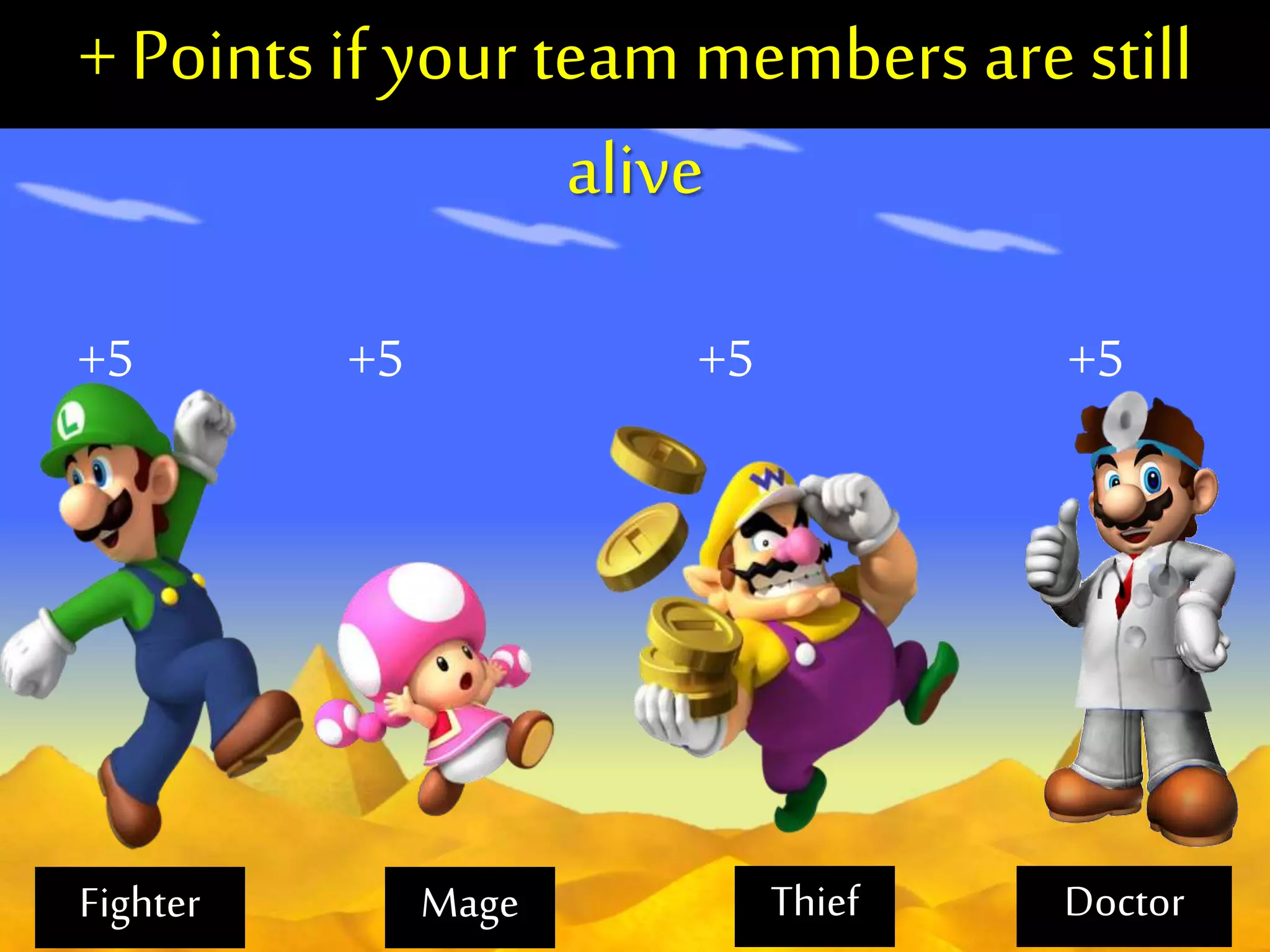 MARIO Role Playing Game | PPTX