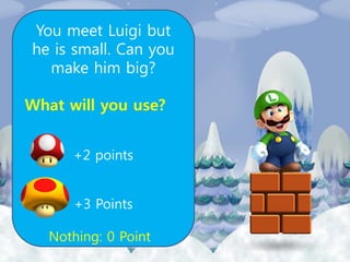MARIO Role Playing Game | PPTX