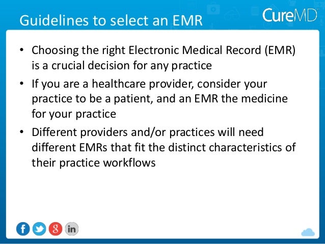 Best EMR checklist