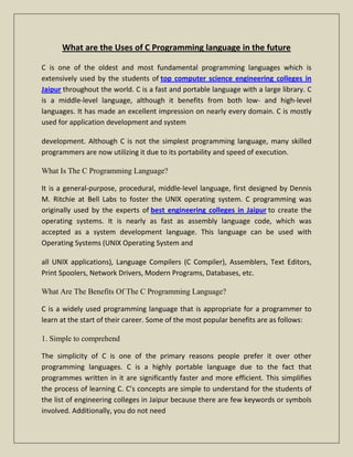 Best Engineering College in Jaipur.pdf.. | PDF