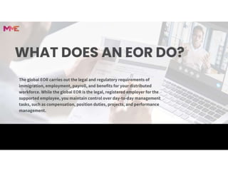 The Best EOR Professional Companies in India - MME | PPTX