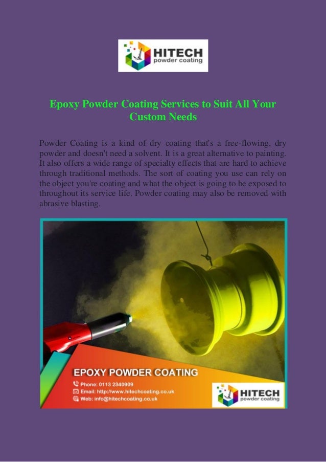Best epoxy powder coating services in uk