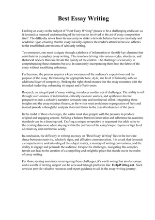 Best Essay Writing.pdf