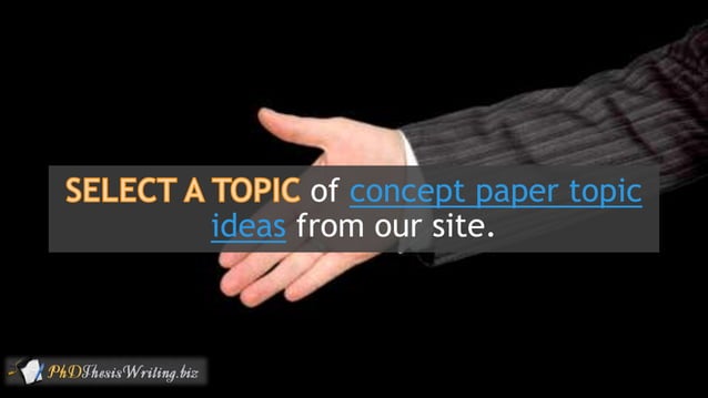 Concept Paper Best Examples | PPTX
