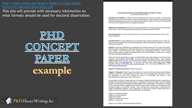 Concept Paper Best Examples | PPTX