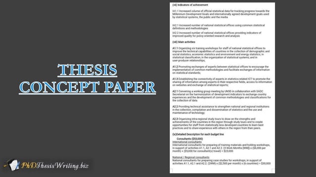 Concept Paper Best Examples | PPTX