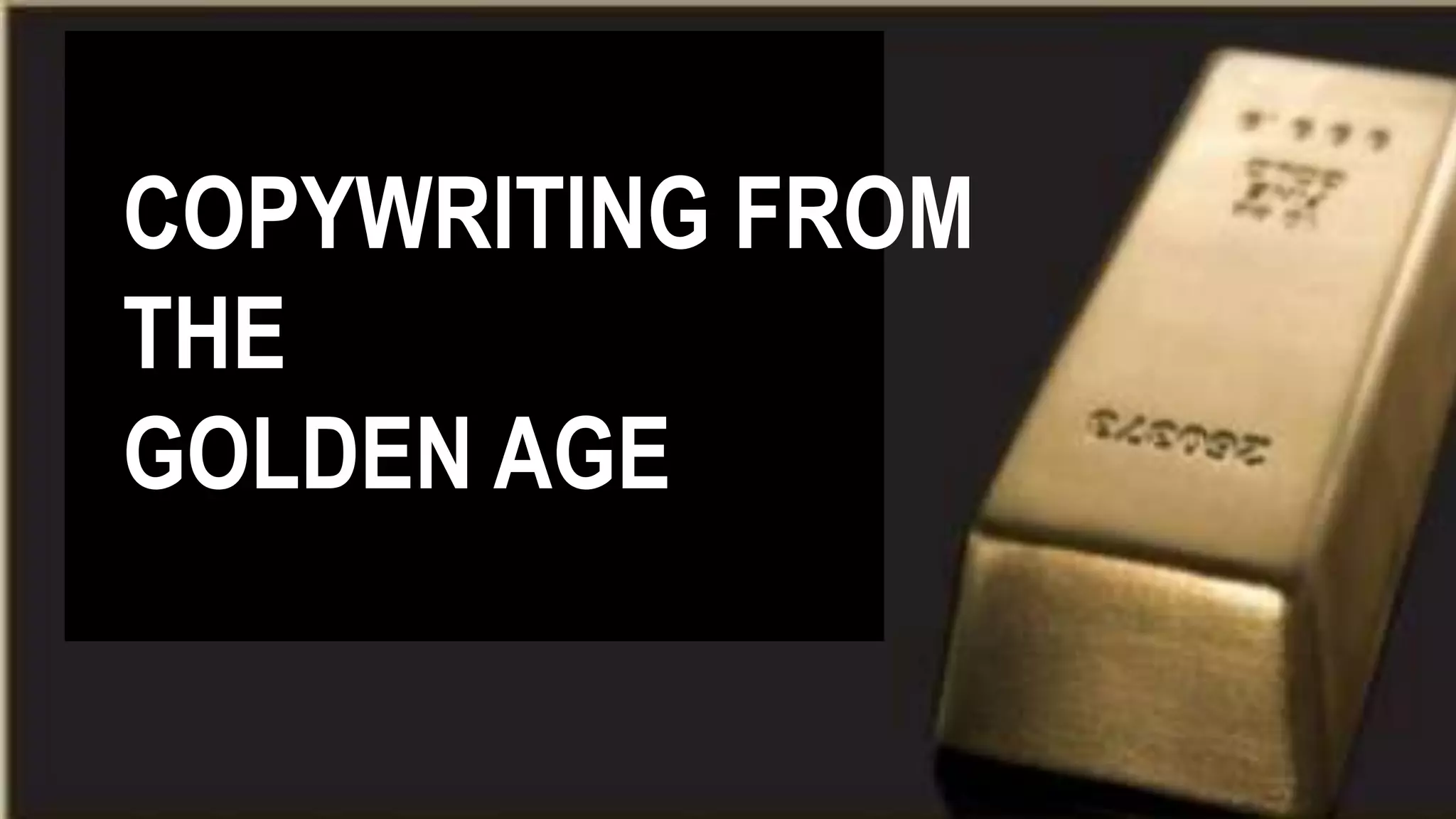 The BEST AD COPY Ever Written - 5 Example | PPTX