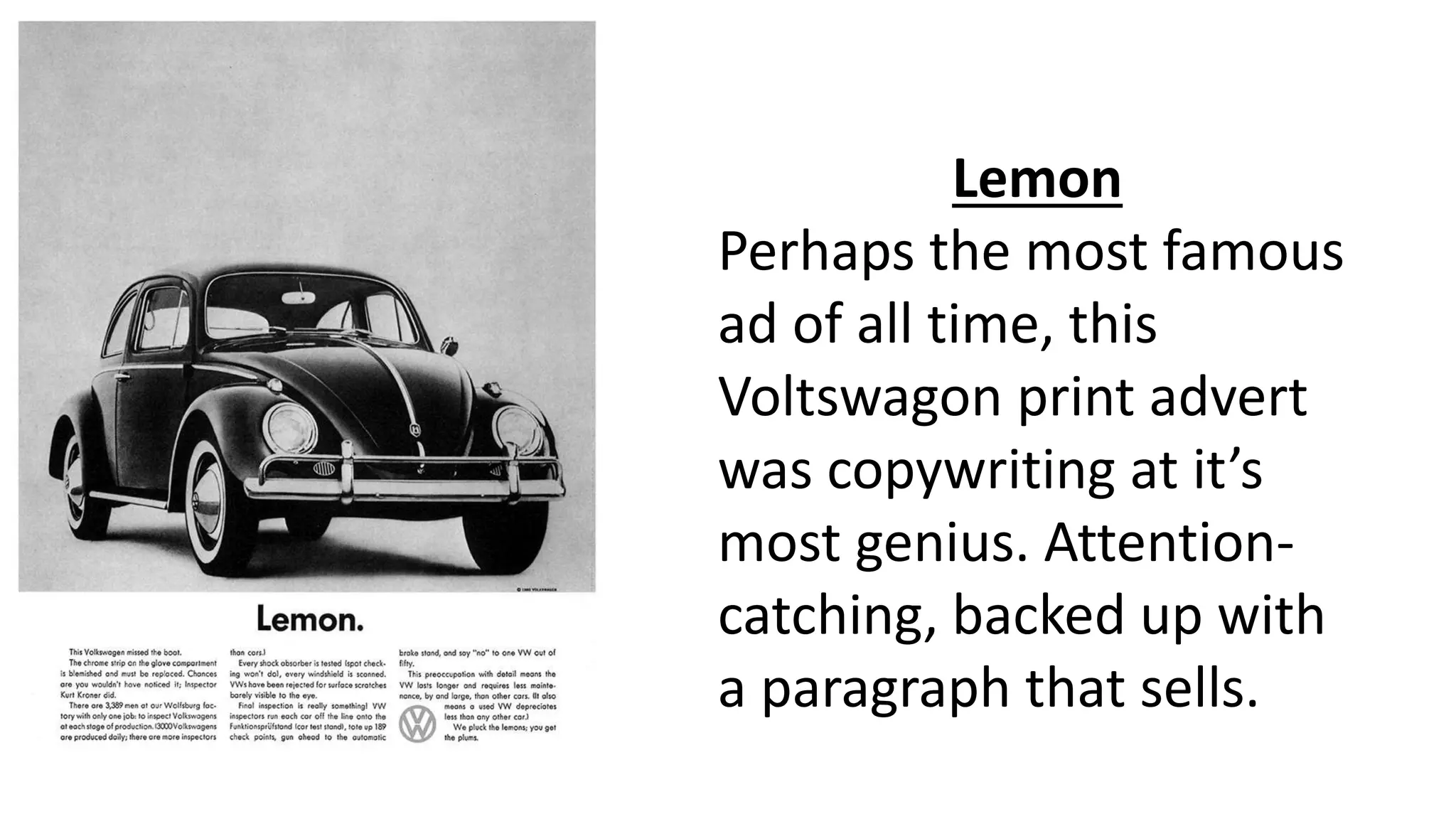 The BEST AD COPY Ever Written - 5 Example | PPT