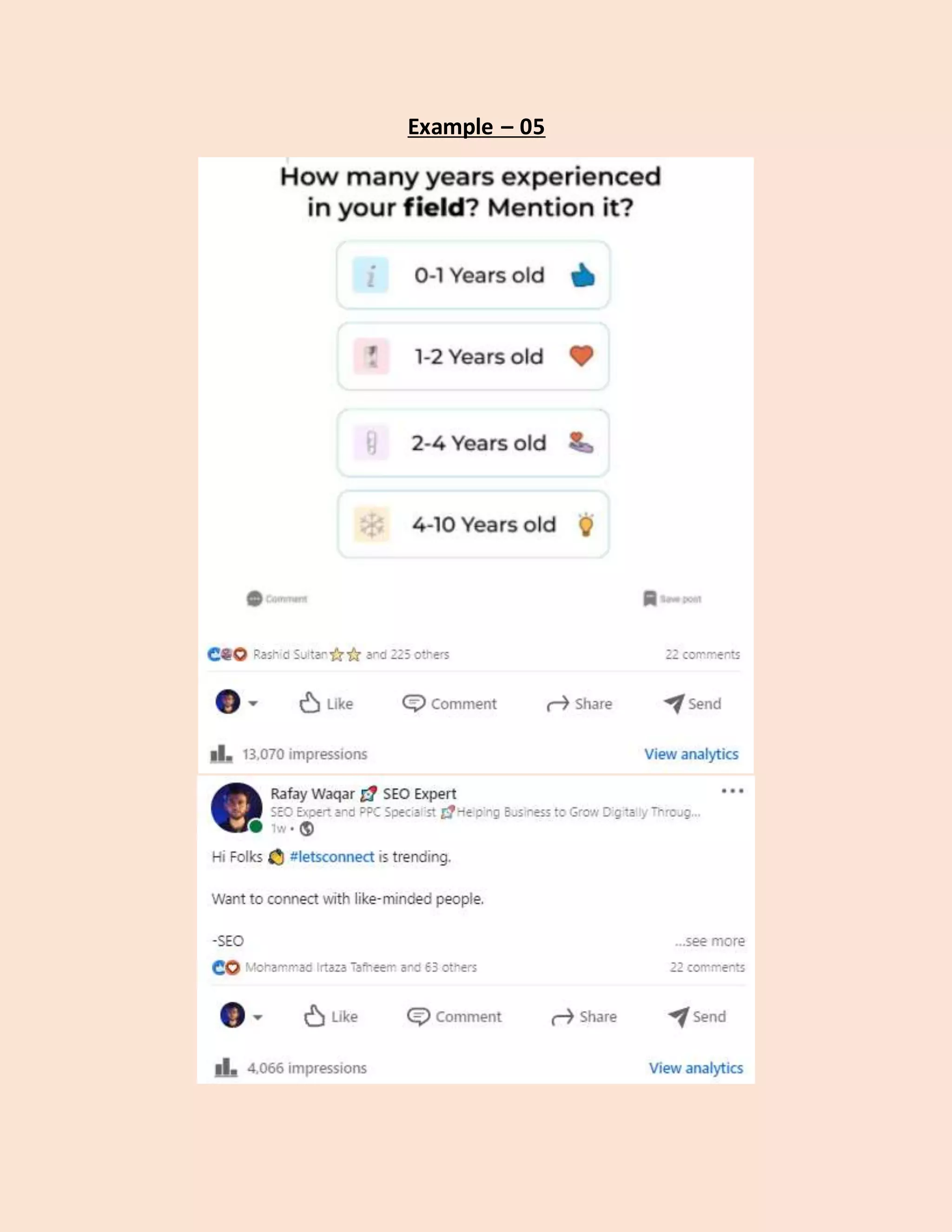 Best Examples of LinkedIn Viral Posts.docx | Social Networking | Internet