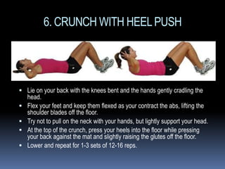 Best exercises for effective abs | PPTX