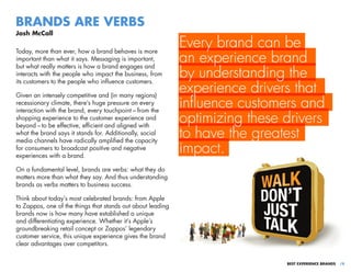 Brand experience research and insights | PPT