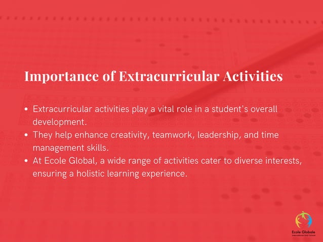 Best Extracurricular Activities for Students at Ecole Global Dehradun.pdf