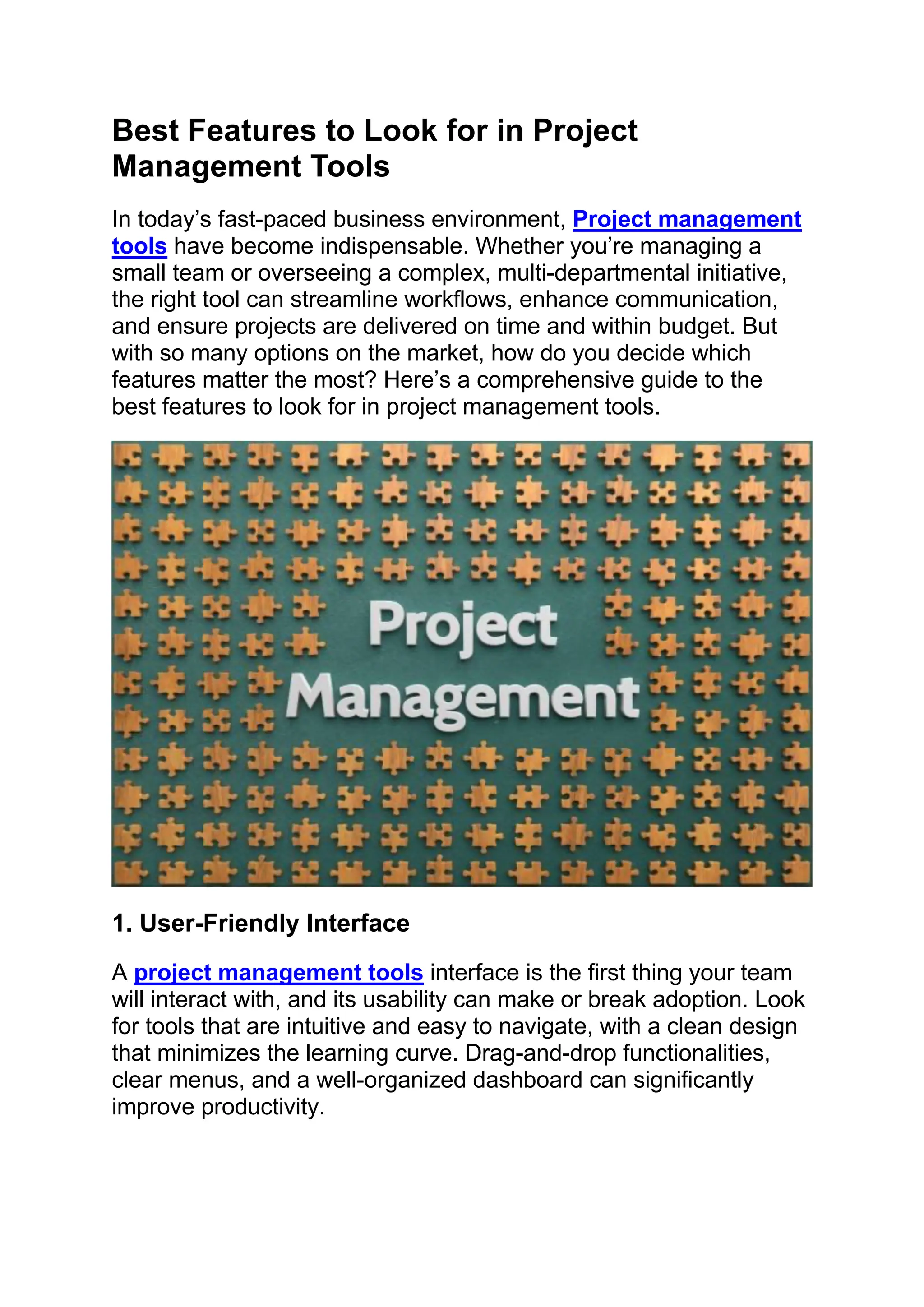 Best Features to Look for in Project Management Tools.pdf