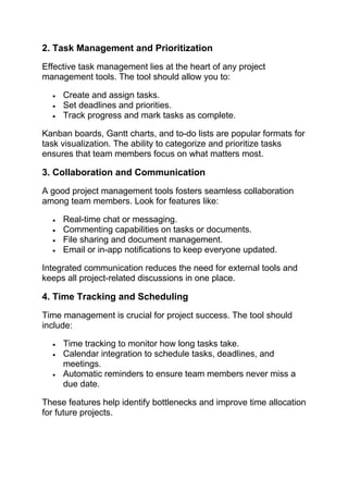 Best Features to Look for in Project Management Tools.pdf