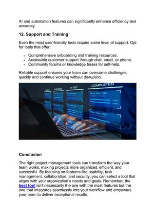 Best Features to Look for in Project Management Tools.pdf
