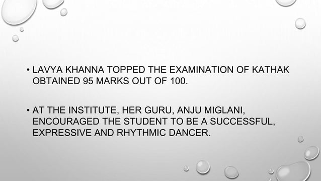 Best female dancer in india lavya khanna | PPT