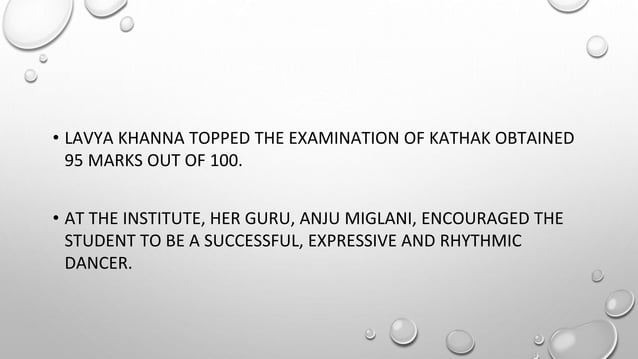 Best female dancer in india lavya khanna | PDF
