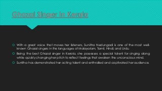 Best Female Singer in Kerala | Sunitha Nedungadi | PPT