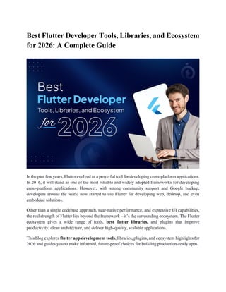 Best Flutter Developer Tools, Libraries, and Ecosystem for 2026.pdf
