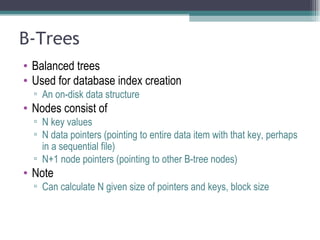 Best for b trees | PPT