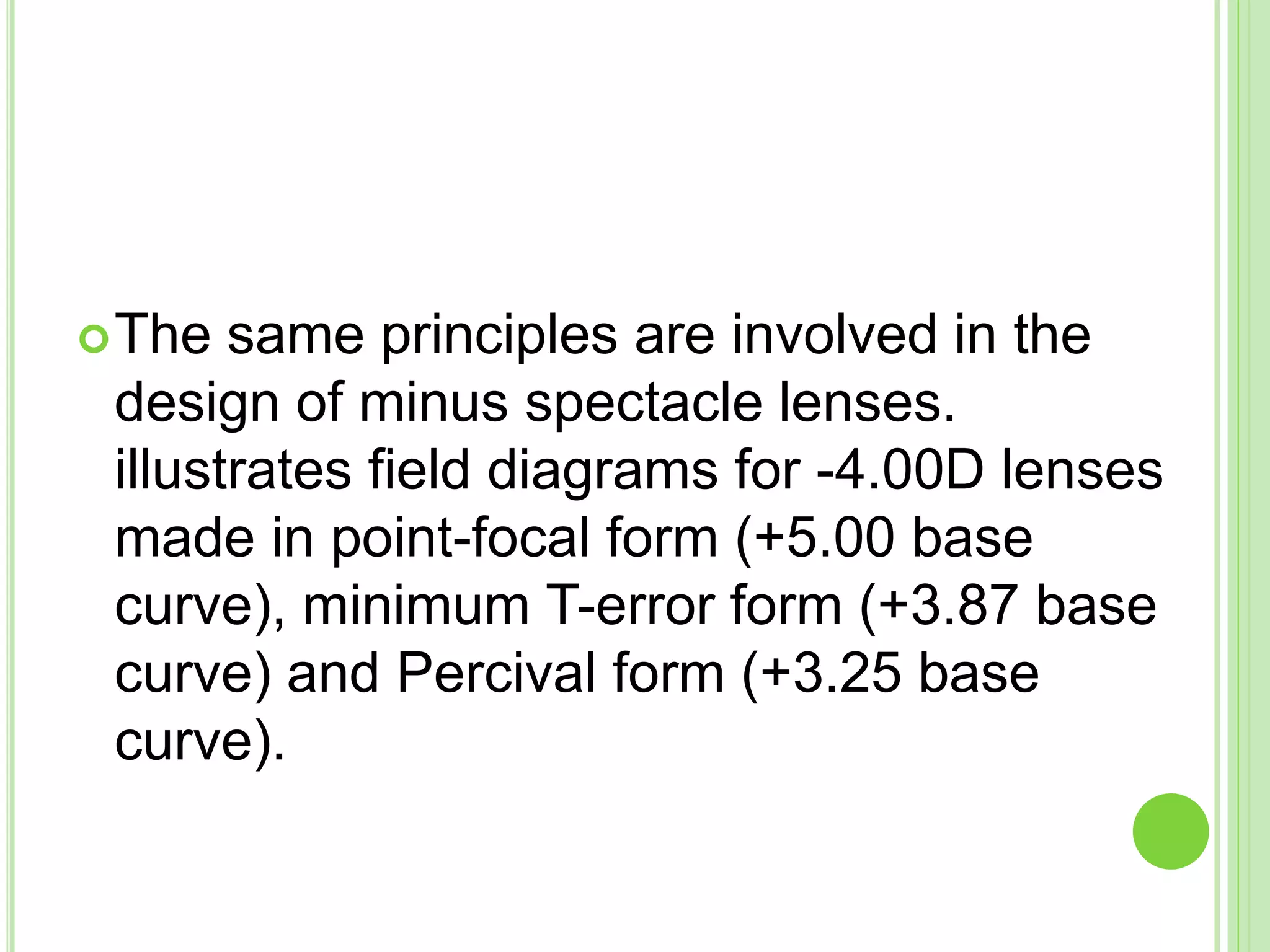 Best form spectacle lenses | PPTX