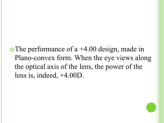 Best form spectacle lenses | PPTX