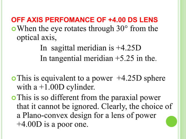 Best form spectacle lenses | PPTX