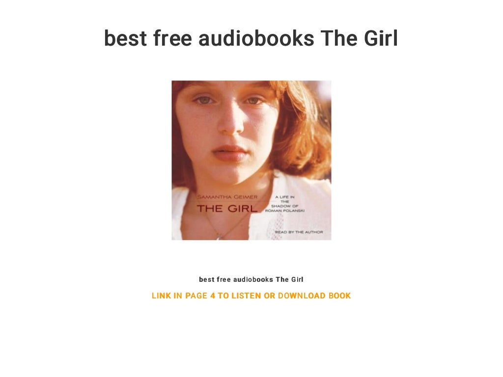 Best Free Audiobooks The Girl best-free-audiobooks-the-girl