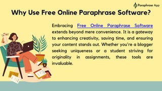Best Free Paraphrasing Tool.pptx